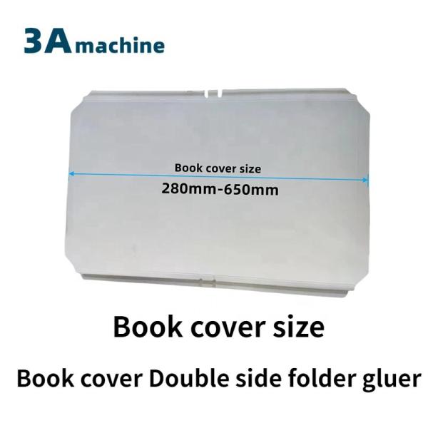 Quality CQT-800BS Automatic Book Cover Side Pasting Machine with Max. Workable Width for sale