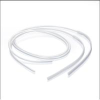 Quality Medical Silicone Round Channel Fluted Drains Biocompatible Flexible Efficient for sale