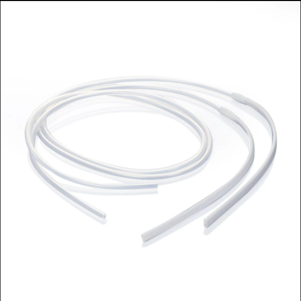 Quality Medical Silicone Round Channel Fluted Drains Biocompatible Flexible Efficient Drainage for sale