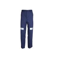 Quality 240 GSM Hi Vis Work Wear Navy Anti Static Work Wear Work Pants 60 Polyester 40 for sale