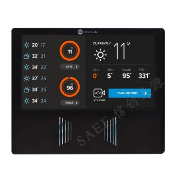 Quality 1024x600 Dots 7 Inch TFT Touch Screen , PCAP Touch Panel Full Viewing Angle for sale