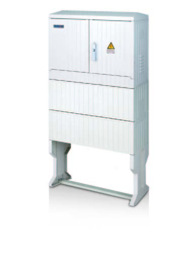 Quality Big Size SMC Distribution Box , Waterproof FLoor Standing Electrical Distribution Cabinet for sale