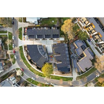 Quality Innovative Townhouses Light Steel Frame Prefab Modular Homes for sale