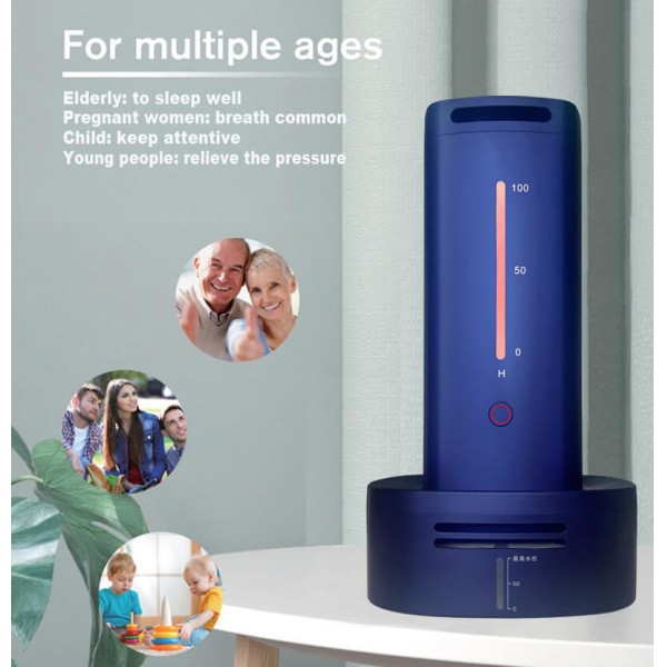 Quality White Negative Hydrogen Oxygen Inhale Generator WEIZI Rapidly Boosts Blood for sale