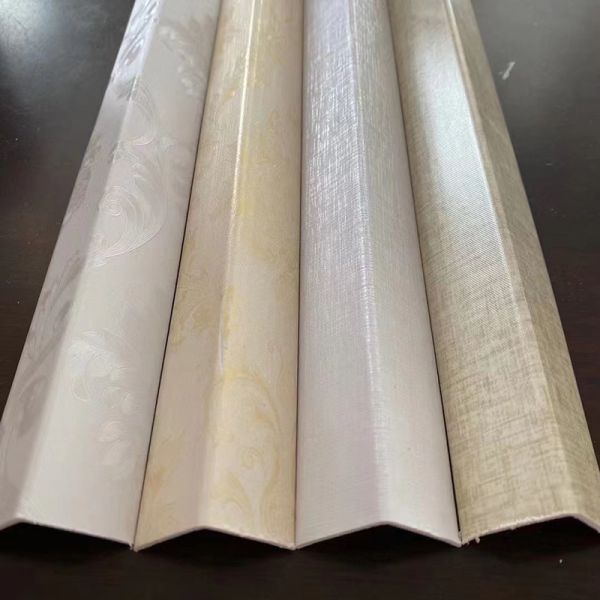 Quality Length 3m 4m 5.4m WPC Square Corner Products Embossing for sale