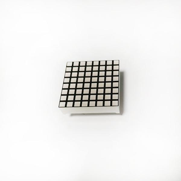 Quality 1.3 Inch Square 4mm Dot Matrix LED Display Module 8X8 Blue Color for sale