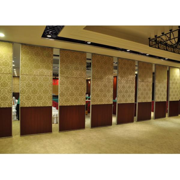 Quality Meeting Room Movable Partition Walls , Aluminum Partition Wall With Sliding Door for sale