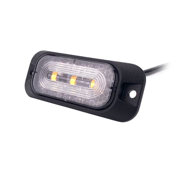 Quality IP67 Flash Strobe Amber Led Light 12V 24V For Trucks for sale