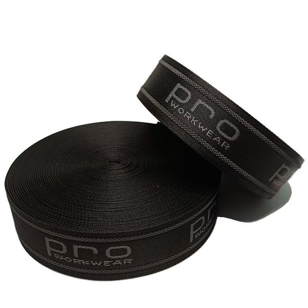 Quality Custom Rubber Non Slip Polyester Jacquard Webbing For Cloth for sale