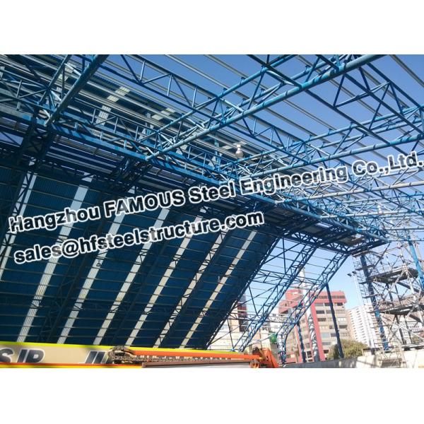 Quality Mine Industry PEB Structural Steel Fabrications Pipe Truss Structure for sale