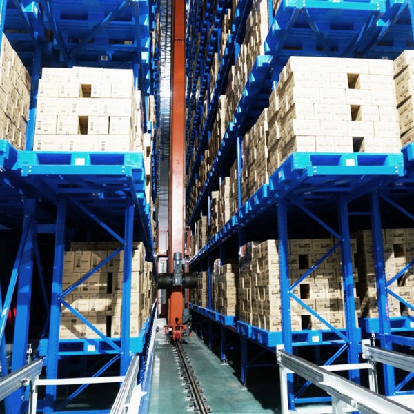 Quality Cold Storage Warehouse Pallet Stacker Crane ASRS Logistics Center Automatic for sale