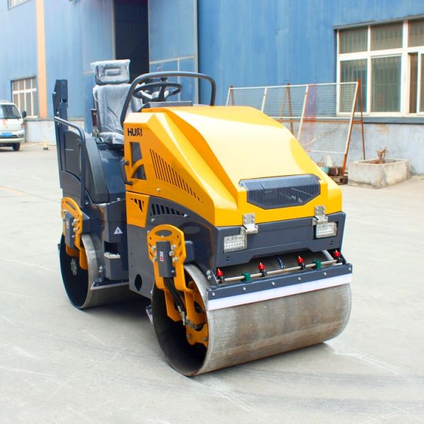 Quality Road Roller Manufacturer Double Wheels Hydraulic Vibrating Tandem Roller Earth for sale