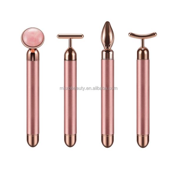 Quality Anti Wrinkle V Shape Massage Roller Electric Face Massage Roller Stick For Skin Tightening for sale