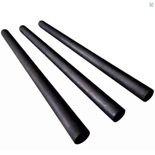 Quality ISO9001 Solid Graphite Rod Carbon Round Bar High Temperature Resistance for sale