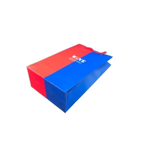 Quality Decorative Fancy Double Wine Bottle Gift Boxes Customized Logo Printing for sale