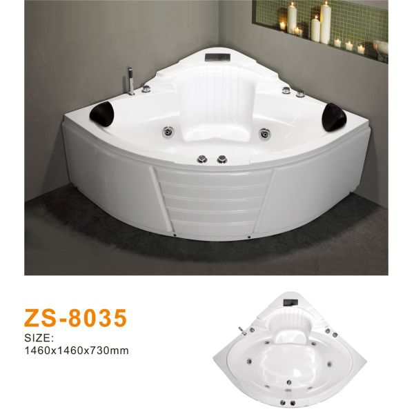 Quality Eco-Friendly Acrylic Freestanding Hydromassage Bathtub Sustainable Yet Luxurious Bathing Energy-Efficient Jets for sale