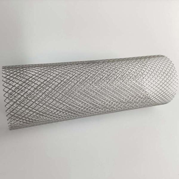 Quality Expanded Weave Metal Filter Screen Mesh Stainless Steel Mesh Tube Wear Resistant for sale