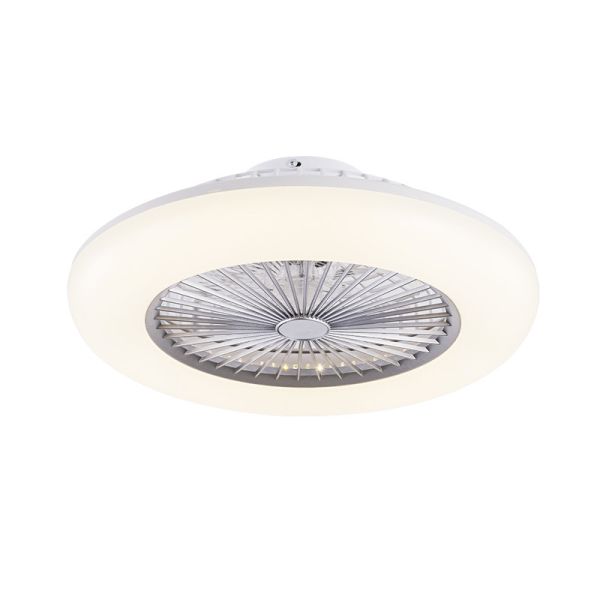 Quality Manufacturer Minimalist Style Fresh and Natural Style with Any Scene Household Universal Bright LED Ceiling Fan for sale