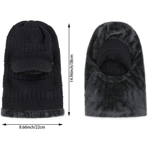 Quality Multifunction Electric Heated Hat , SHEERFOND Rechargeable Electric Beanie Hat for sale
