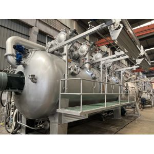 Quality High Temperature Low Liquor Ration Low Consumption Air Flow Piece Fabric Dyeing for sale