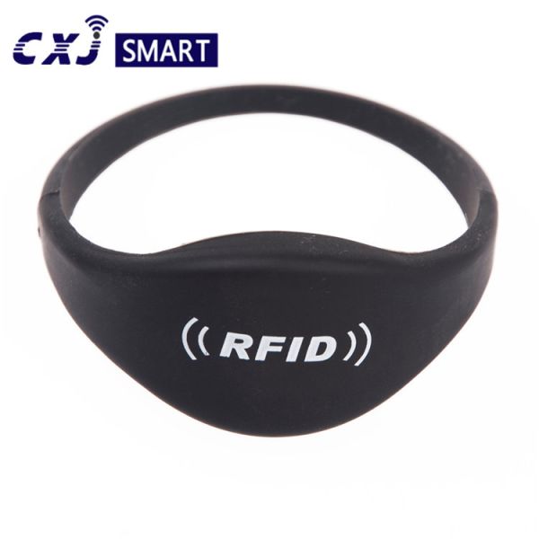Quality Rubber Silicone RFID NFC Bracelet Ultralight Ev1 NFC 213 OEM for sale