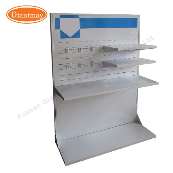 Quality Multi-Function Cosmetic Retail Shop Display Perfume Slatwall Shelves for sale