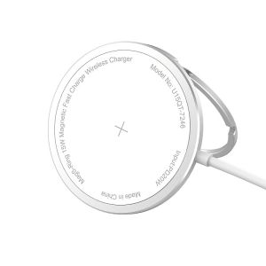 Quality Magsafe Wireless Charging Magnetic Plate , 15W Wireless Charger For IPhone 12 for sale