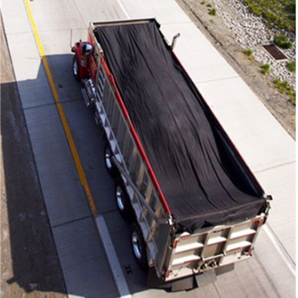 Quality Heavy Duty PVC Mesh Fabric Black for sale