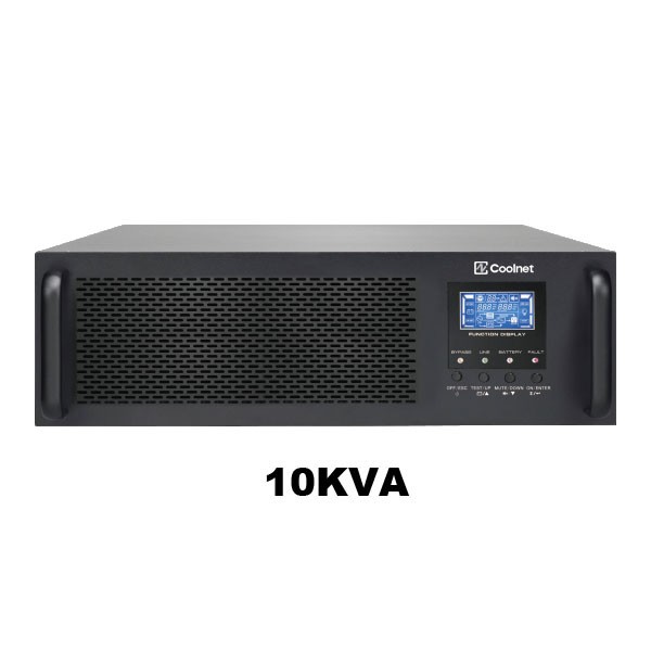 Quality 6-10KVA Rack Mount UPS Online Uninterruptible Power Supply with 0ms Transfer Time and 95-99% Efficiency for sale