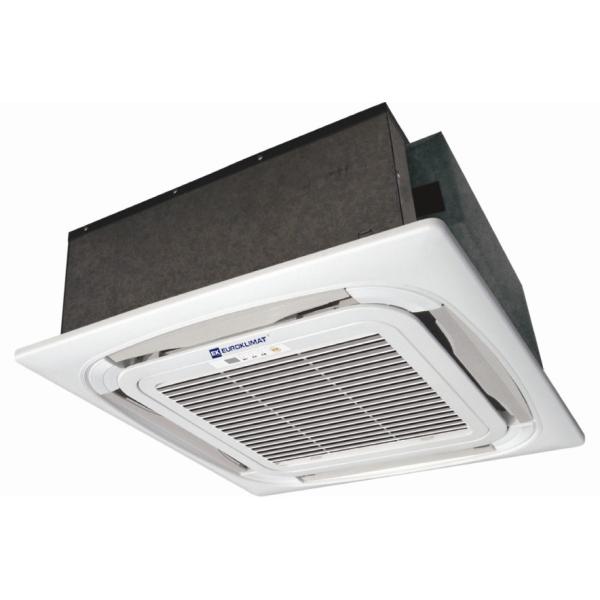 Quality Ultra thin Chilled Water 4 Way Air Flow Cassette Fan Coil Unit Wide Angle for sale