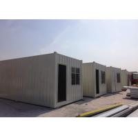 Quality Galvanized Steel Frame White Painted 20 Gp Prefab Office Container for sale