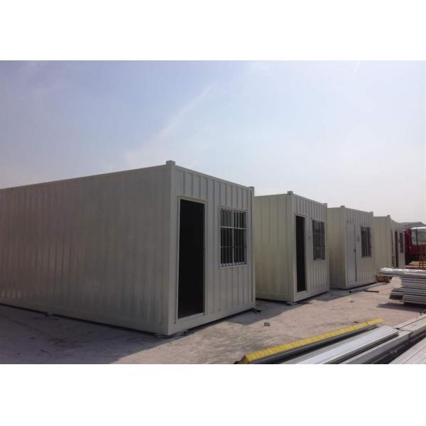 Quality Galvanized Steel Frame White Painted 20 Gp Prefab Office Container for sale
