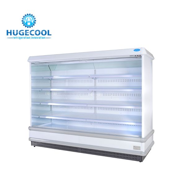 Quality 4 Layers Shelf Multideck Display Fridge With Low Energy Consumption for sale