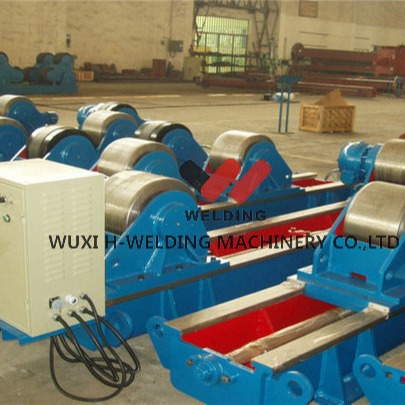 Quality Manual Control Welding Pipe Turning Rolls 40 Ton Lead Screw Adjustable Rotator for sale