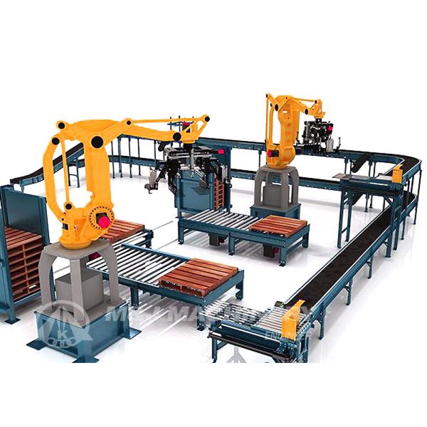 Quality Fully Automatic Palletizer Machine for Robotic Cement Bag Palletizing in High for sale