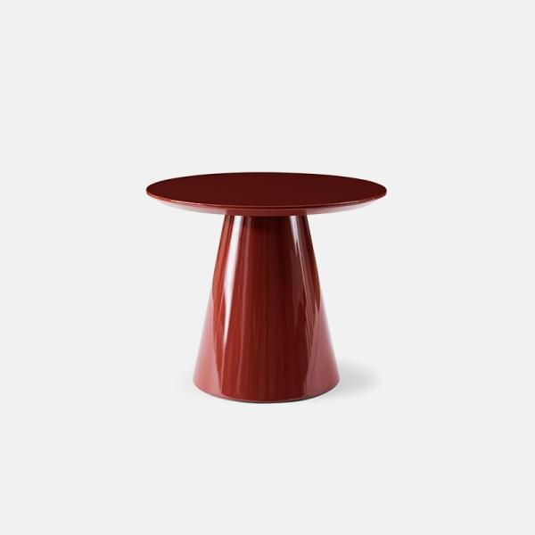Quality Modern Sofa Side Table Art Colour Fiberglass Bedside Chairside Table for sale