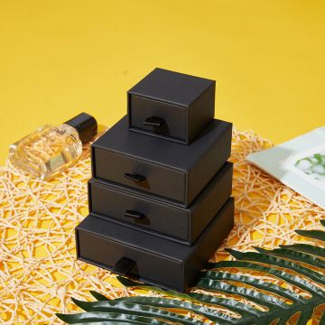 Quality Cardboard Jewelry Drawer Storage Box Packaging Box Customized Logo With Velvet for sale