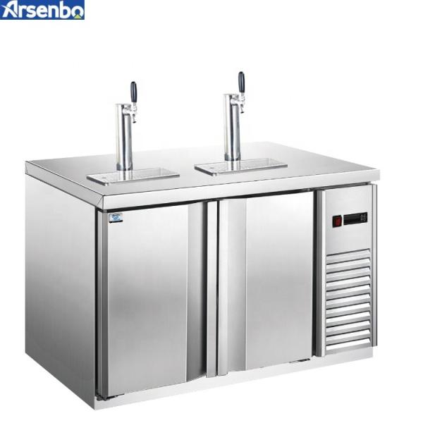 Quality CE 280W Under Bench Fridge Commercial , Multipurpose Under Cabinet Freezer for sale