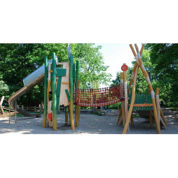 Quality Dia 16mm Playground Combination Rope Tunnel For Kids Playing for sale