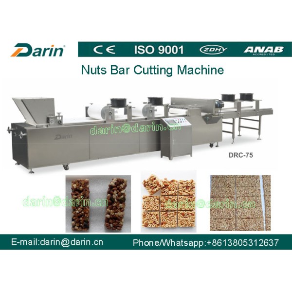 Quality 200-400kg/Hr Sesame Cereal Bar Making Machine Labor Saving Peanut Bar Machine for sale