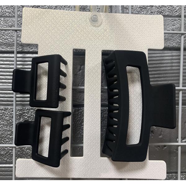 Quality Women PC Plastic Hair Accessories Claws Geometric Matte Surface for sale