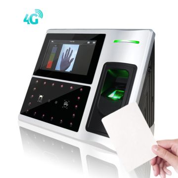 Quality Large Capacity ID Card Reader 125KHz and Face/Fingerprint/Palm Time Attendance for sale