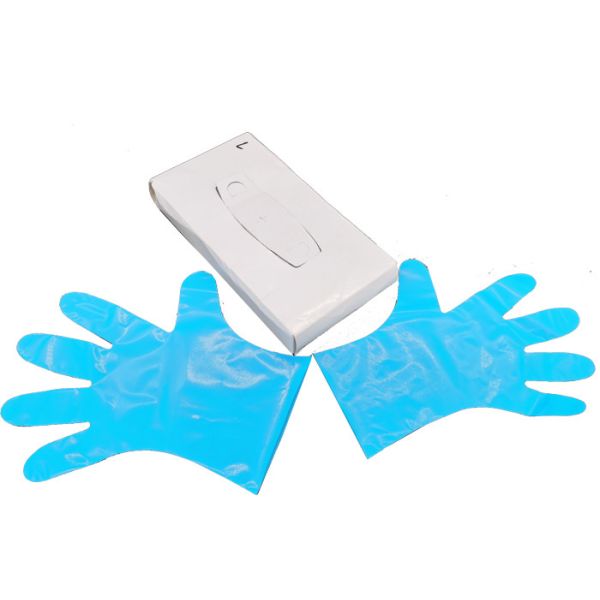 Quality Powder Free 3.75 Inch Compostable Single Use Gloves for Food Prep for sale