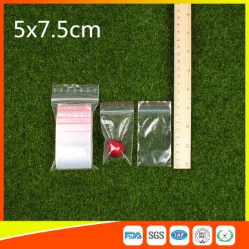 Transparent Packing Ziplock Bags Resealable Plastic Snack And Candy