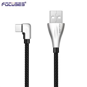 Quality L Shaped OD 3.5mm 90 Degree Angle USB C Cable Zinc Alloy for sale