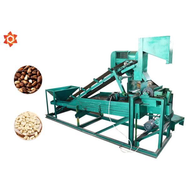 Quality High Efficiency Electrical Nut Shelling Machine 460kg Weight 220v / 380v for sale