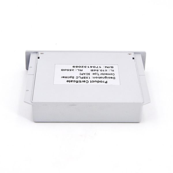 Quality Modular Fiber Optic PLC Splitter 1x8 Inserting Low PDL Divisor De Fibra for sale