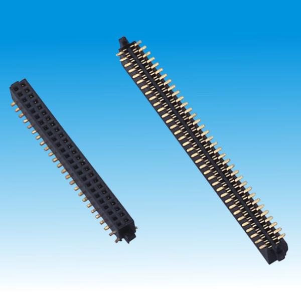 Quality 1.27 mm Height 8.5 Dual Row Straight Type Female Header Connector for sale