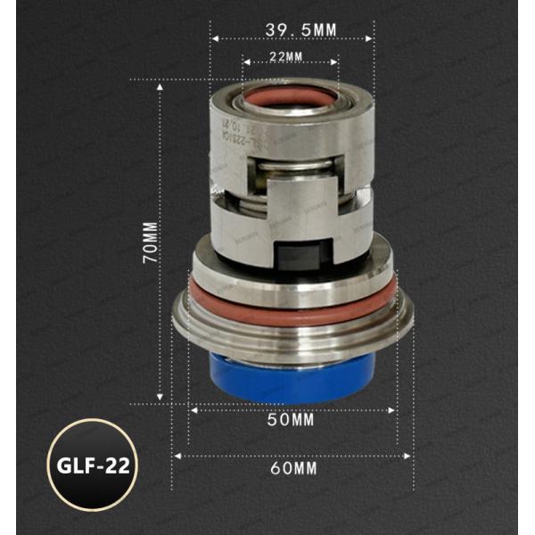 Quality Replace Grundfos GLF-12 16 22 32 36mm CR CRN CRI Pump Mechanical Seal HQQV HQQE for sale