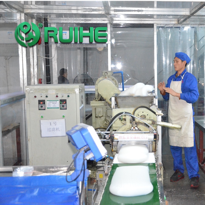 Silicone rubber extrusion